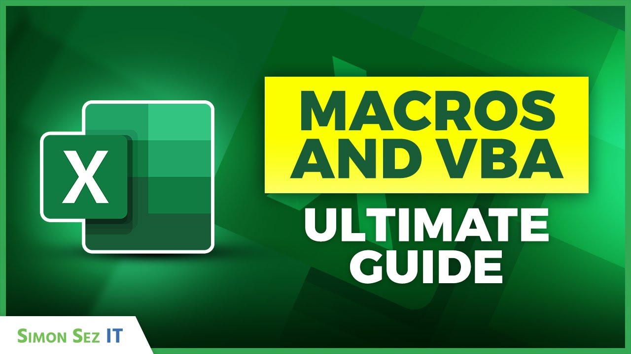 Unlocking Excel's Power: A Comprehensive Guide to Macros and More ...